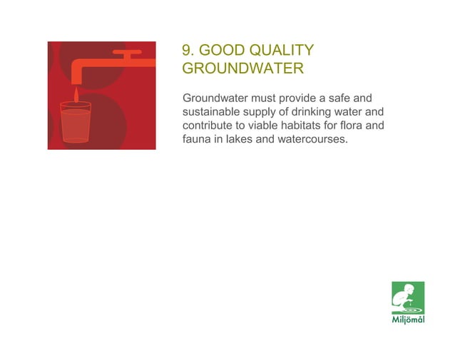 Definitions of the 16 environmental quality objectives | PPT