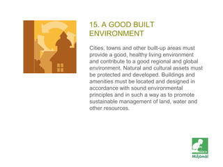 Definitions of the 16 environmental quality objectives | PPT