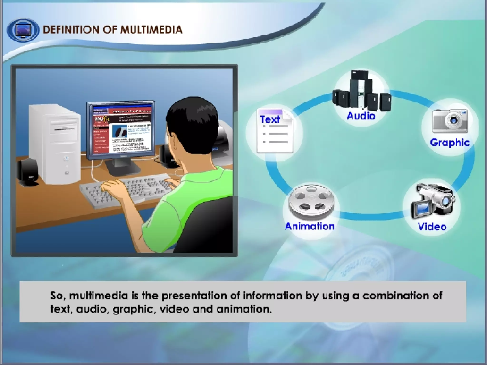 Definition Of Multimedia | PPT