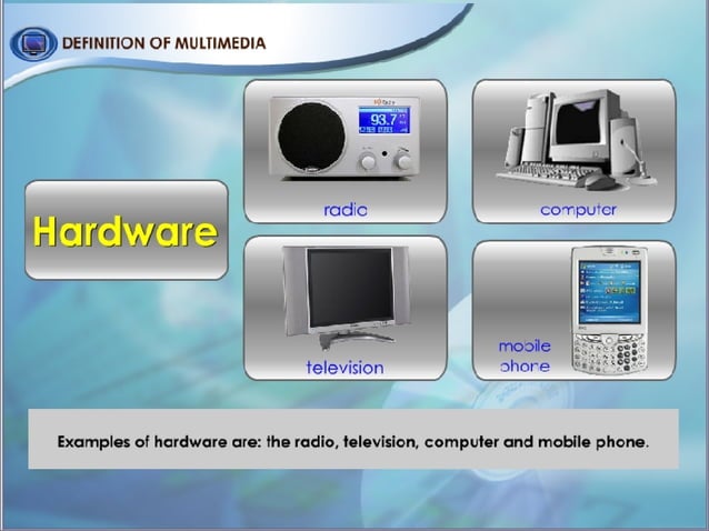Definition Of Multimedia | PPT