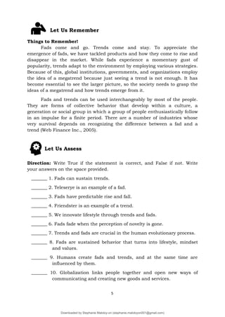 TRENDS AND NETWORKS AND CRITICAL THINKING IN 21ST CENTURY-definition-of ...