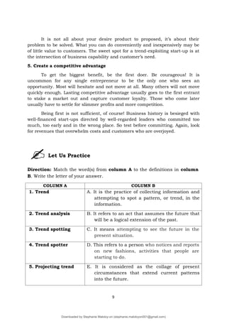 TRENDS AND NETWORKS AND CRITICAL THINKING IN 21ST CENTURY-definition-of ...