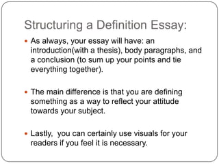 Definition%20 essay[1] | PPTX
