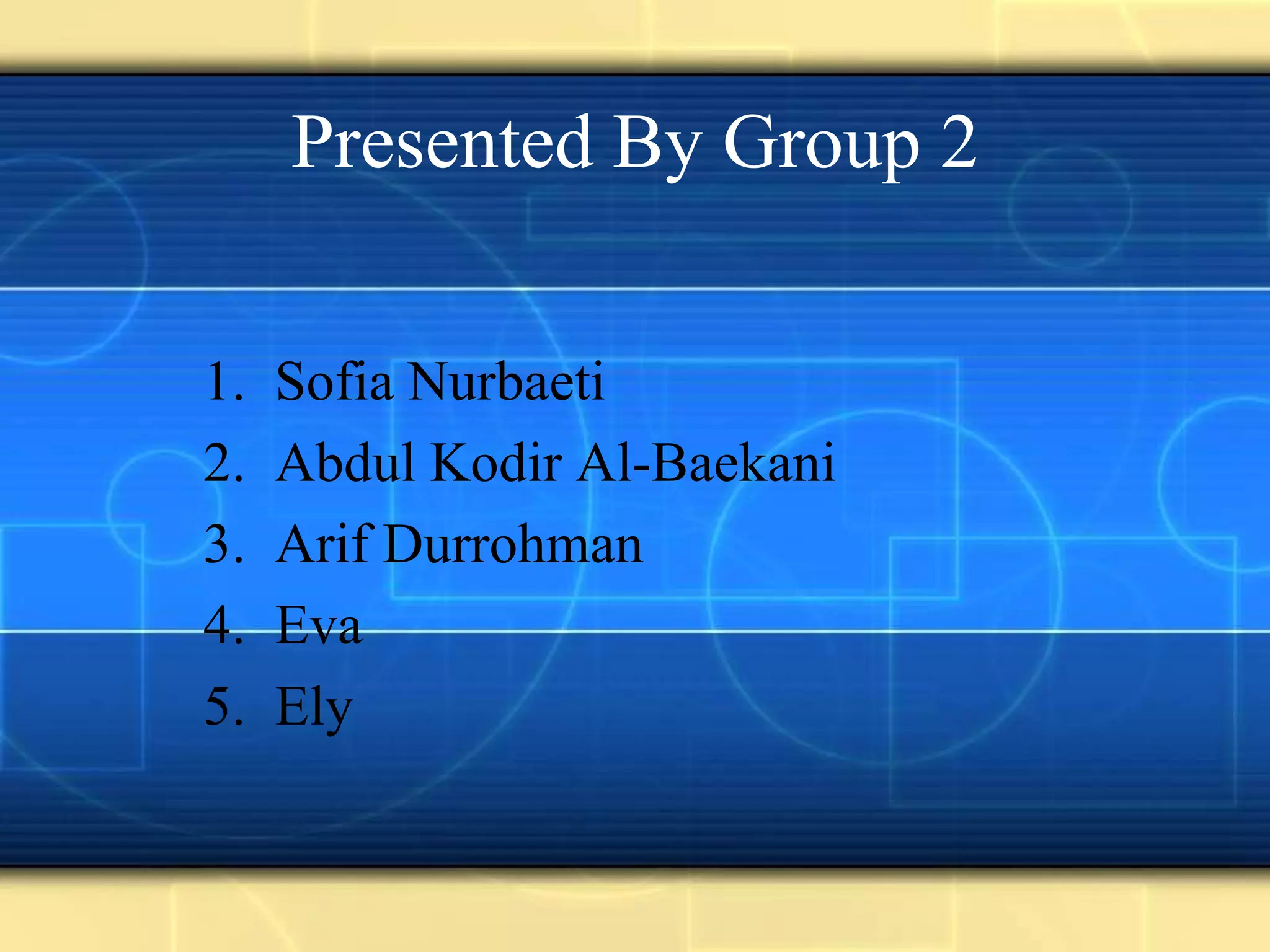 Definition an call | PPT