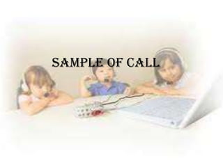 Definition and background of call | PPT