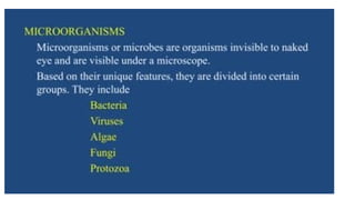 Definition and Classes of microbes, Growth media and cultivation.pptx