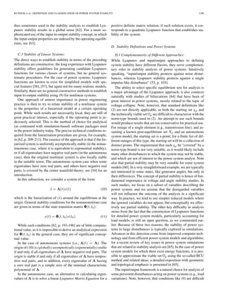 Definition and classification of power system stability | PDF