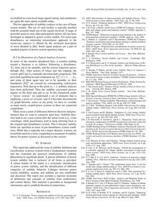 Definition and classification of power system stability | PDF