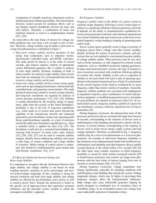 Definition and classification of power system stability | PDF