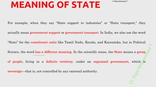 Definition and Essential Features of a State | PDF