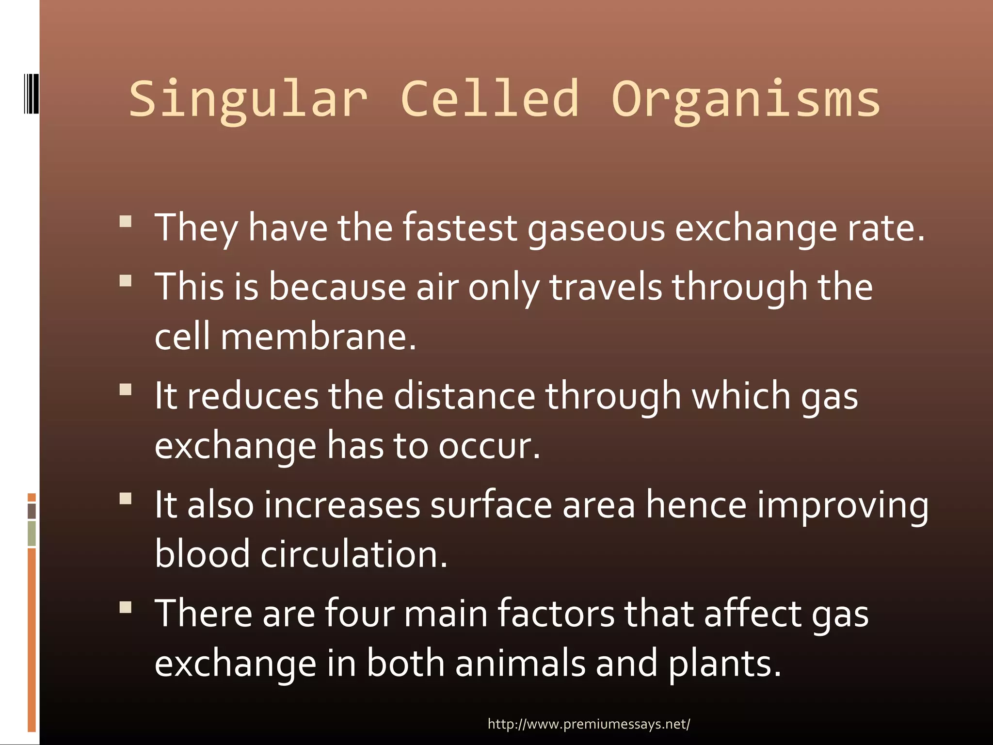 Definition and factors affecting gas exchange | PPT