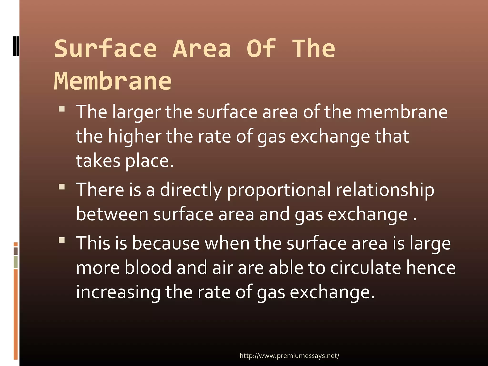 Definition and factors affecting gas exchange | PPT