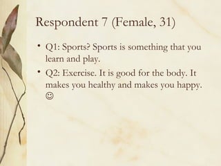 Definition and function of sports | PPT