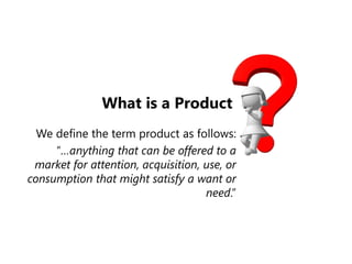 Definition and level product | PPT