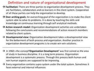Definition Of Organization Development – MPUD