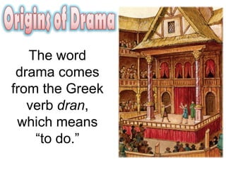 Definition and origins of drama | PPTX