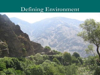 Definition and scope of environmental education | PPTX