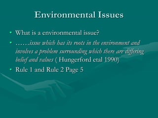 Definition and scope of environmental education | PPTX