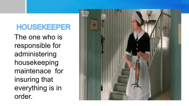 Definition and Scope of Housekeeping | PPTX | Bath and Shower ...