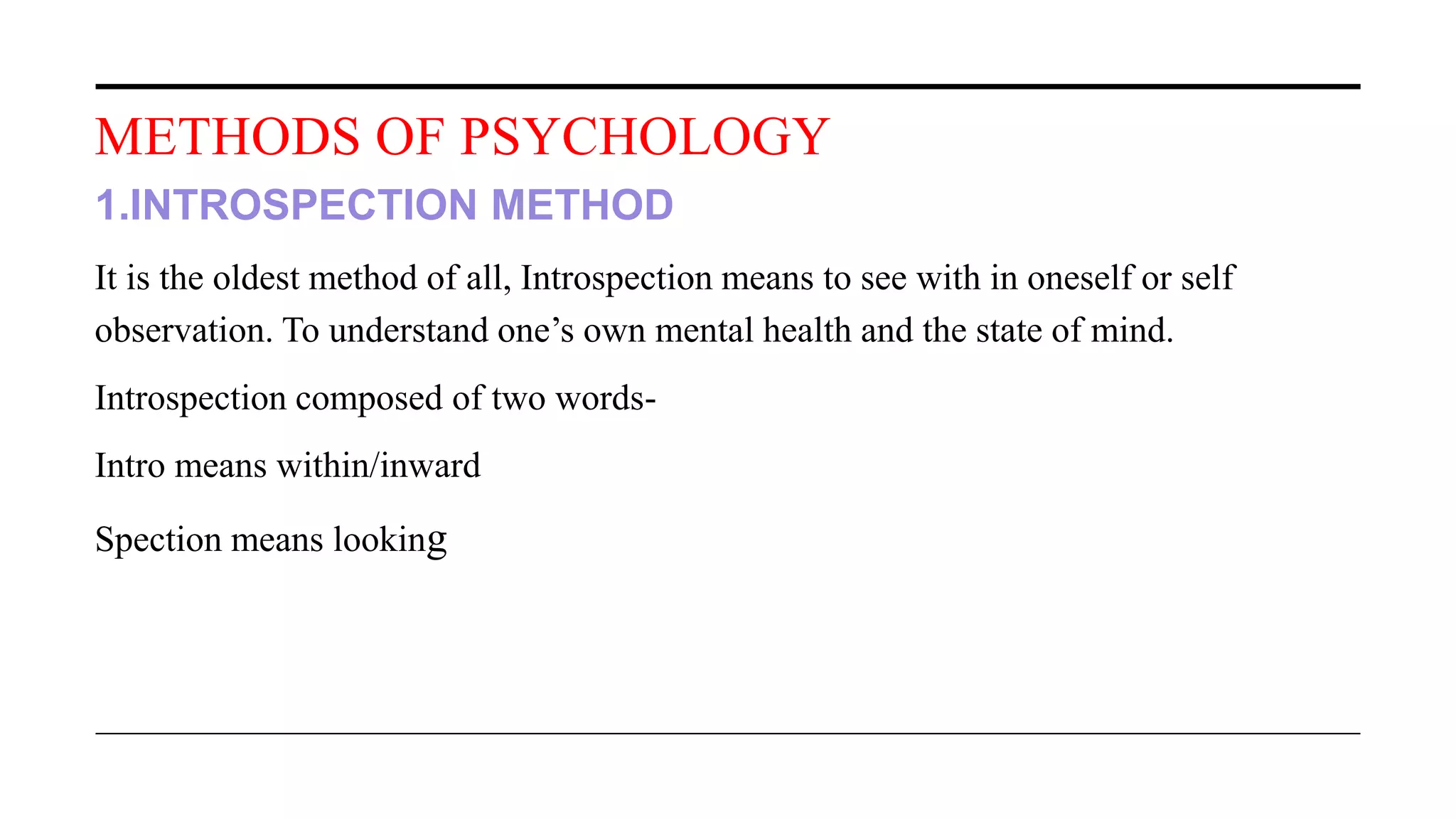 Definition and scope of psychology | PPTX