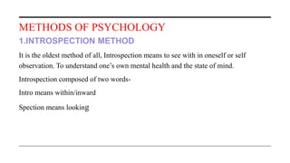 Definition and scope of psychology | PPTX
