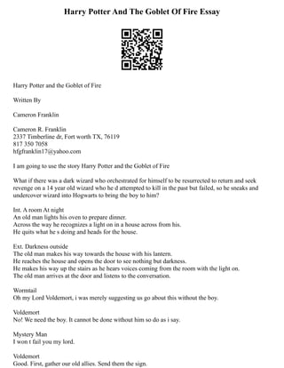 Definition And Tips On Writing An Effective Process Essay | PDF