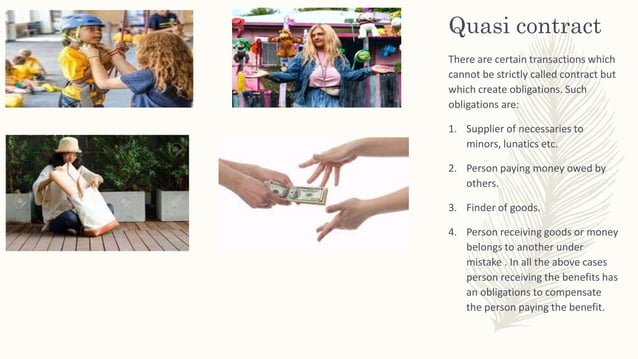 Definition and types of contract | PPT