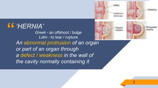 Definition and types of hernia repair | PPT