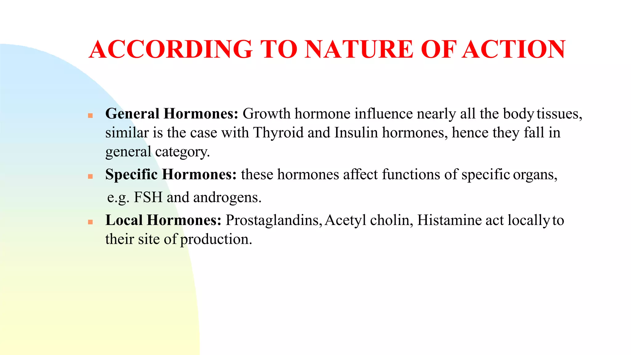Definition and types of hormones | PPT