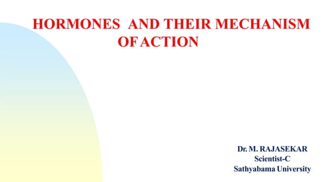 Definition and types of hormones | PPT