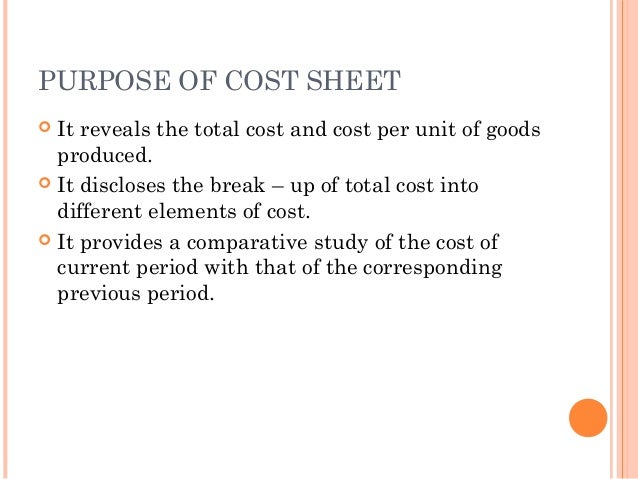 Definition Cost Sheet New definition-cost-sheet-new