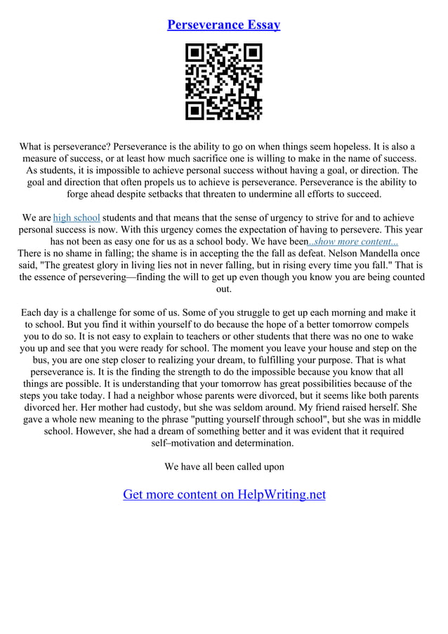 Definition Essay Example | PDF