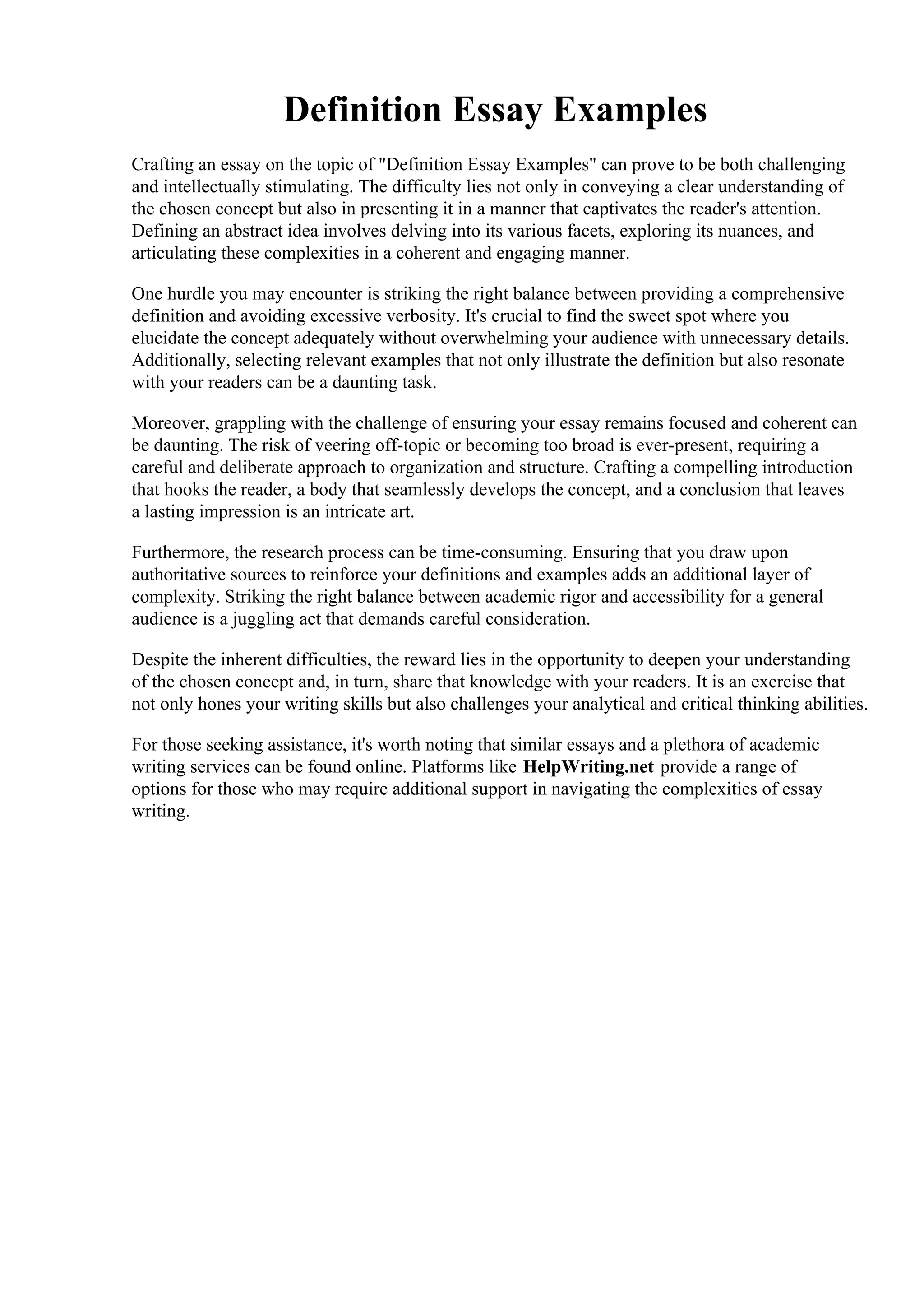 Definition Essay Examples.pdf | Hinduism | Religion & Spirituality