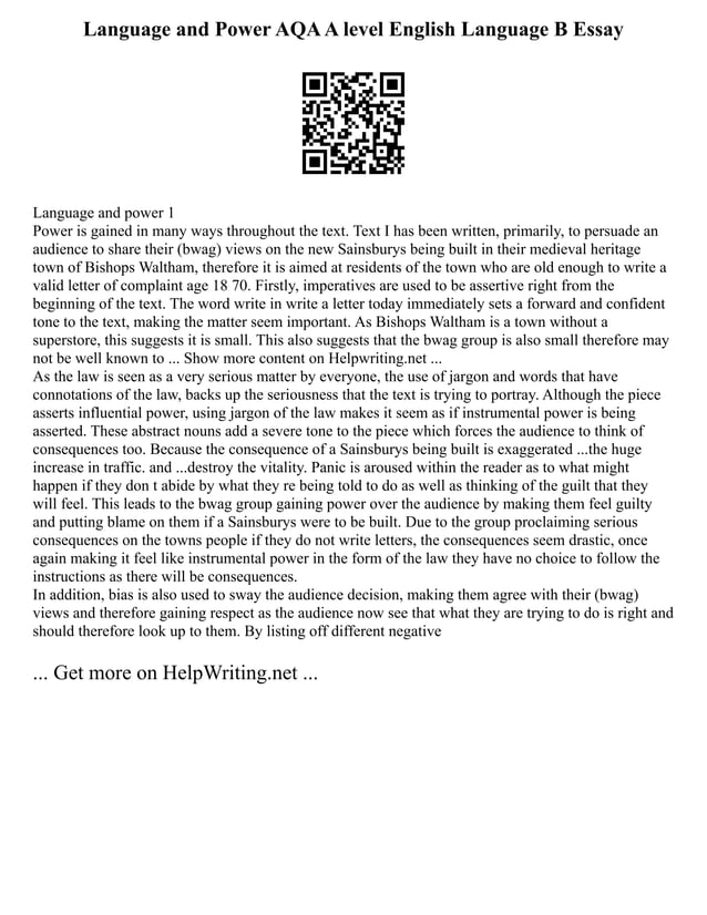 Definition Essay Examples And To | PDF