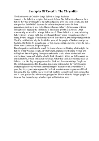 Definition Essay Examples Love | PDF