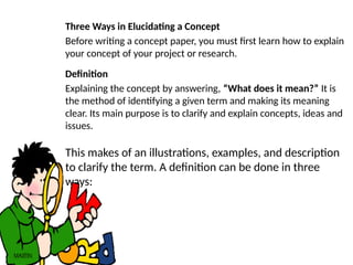 Definition, Clarification and Explication in EAPP | PPTX