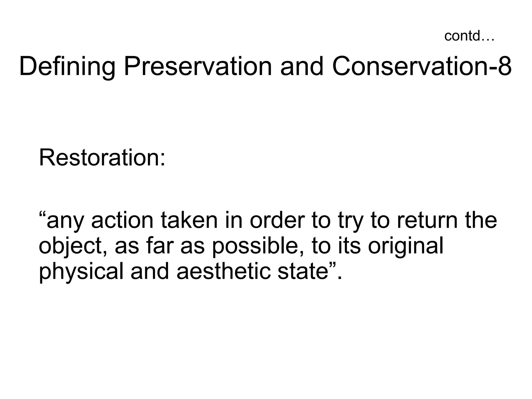 Definition, factors and actions of preservation of Manuscripts | PDF