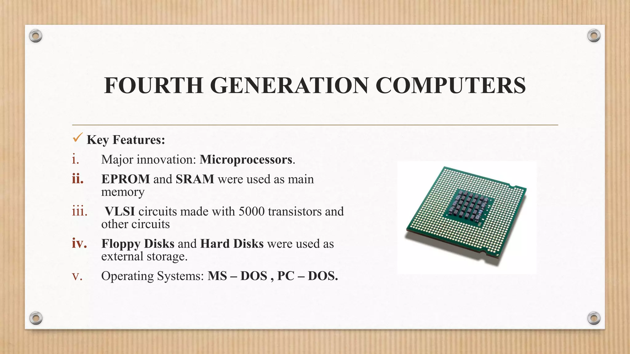 Definition, functions and characteristics of computer & computer generation | PDF