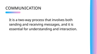 Definition, Importance & Elements of Communication - ECOM-2.pptx