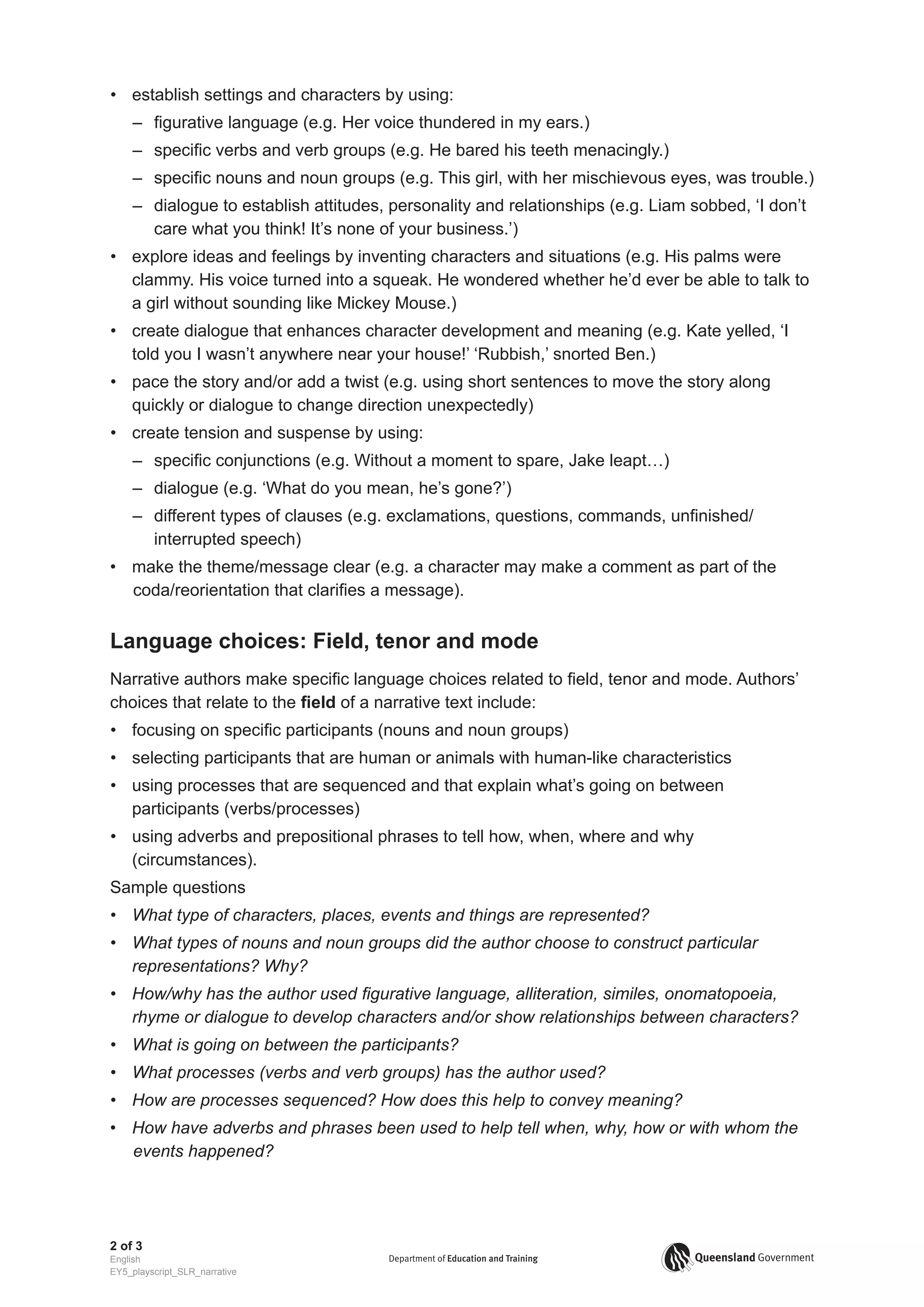 Narrative Text Definition | PDF
