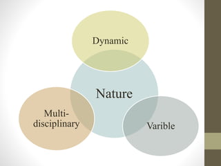 Definition, nature and scope of population geography | PPTX
