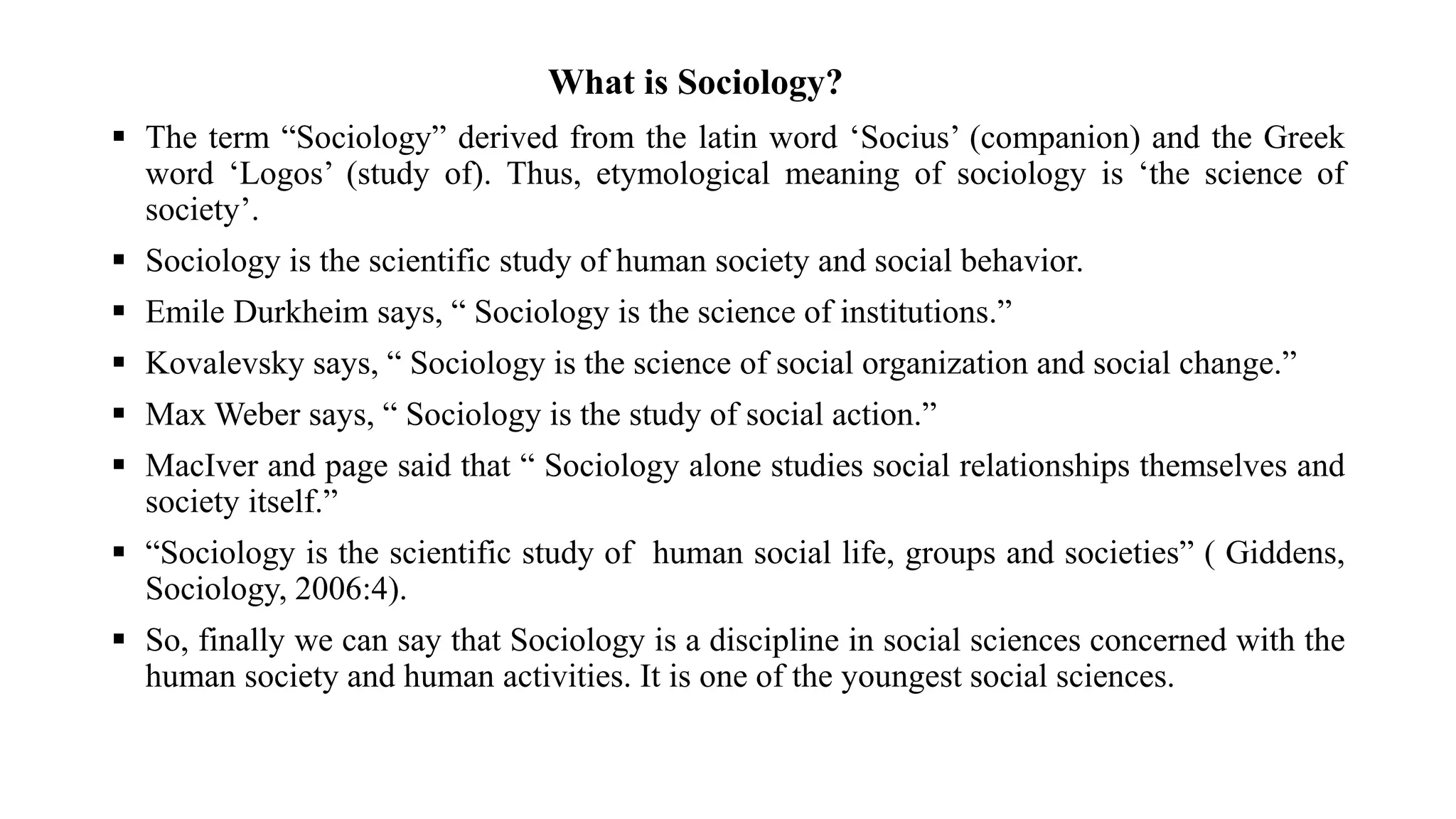 Definition, nature and scope of Sociology.pptx