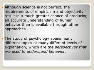 Introduction to Psychology | PPT
