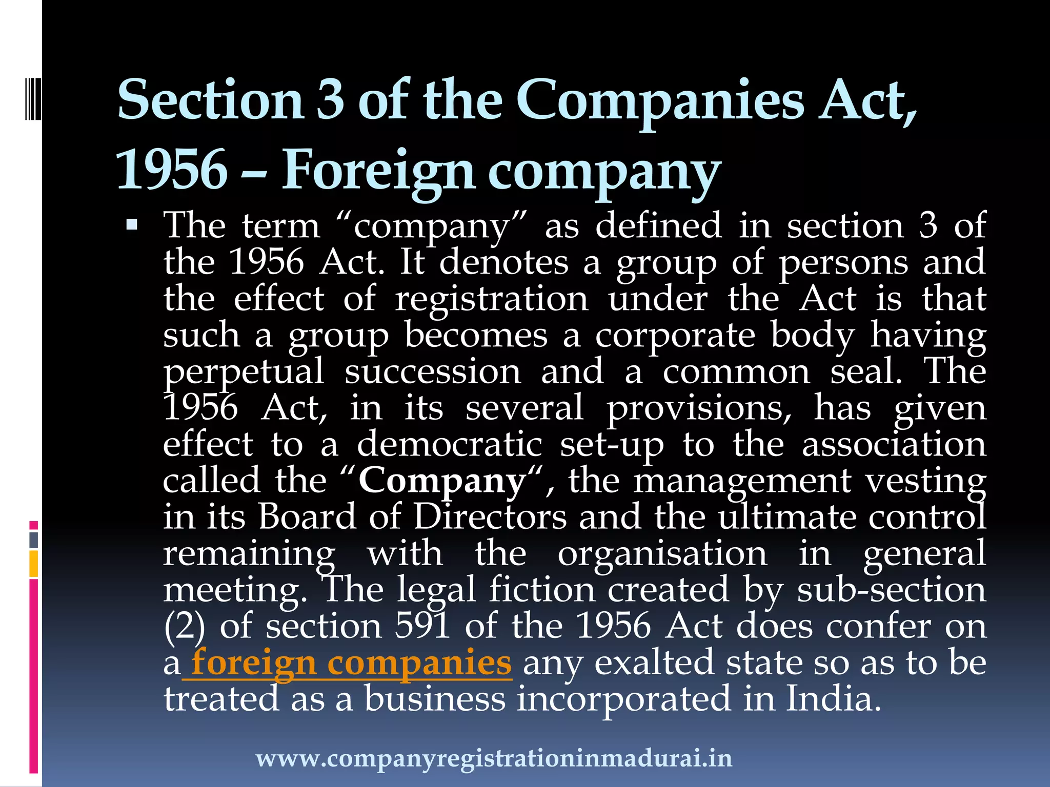 Definition of a company | PDF