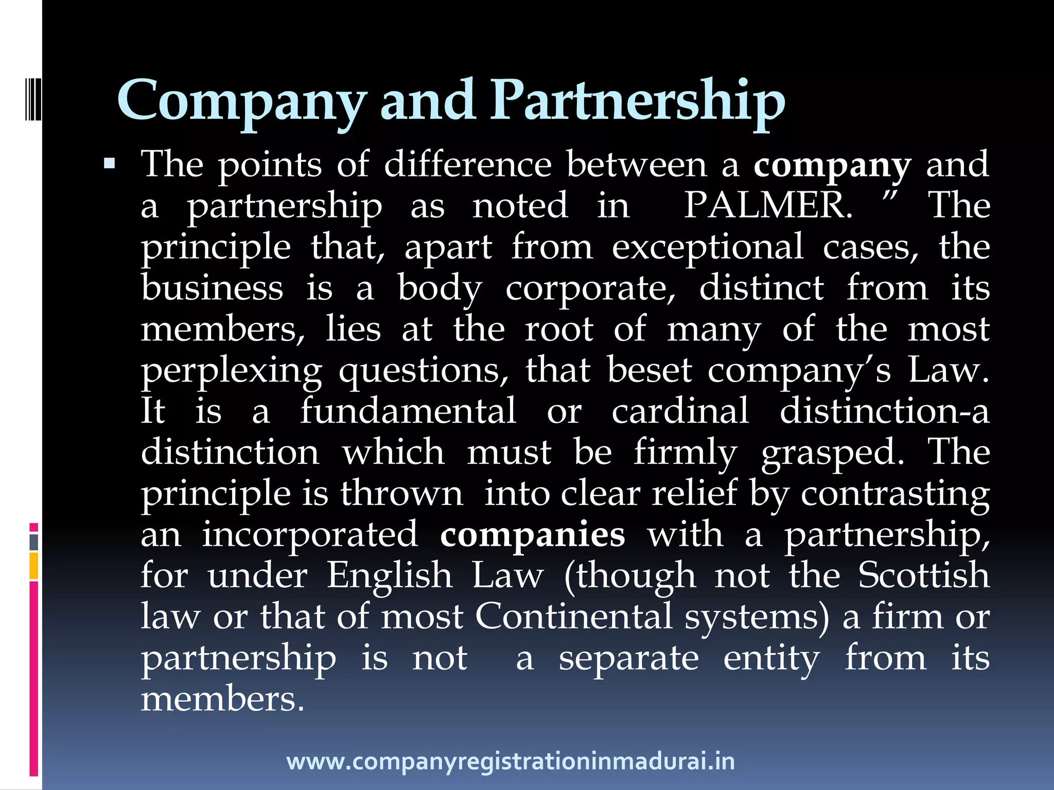 Definition of a company | PDF