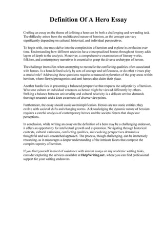 Definition Of A Hero Essay.pdf