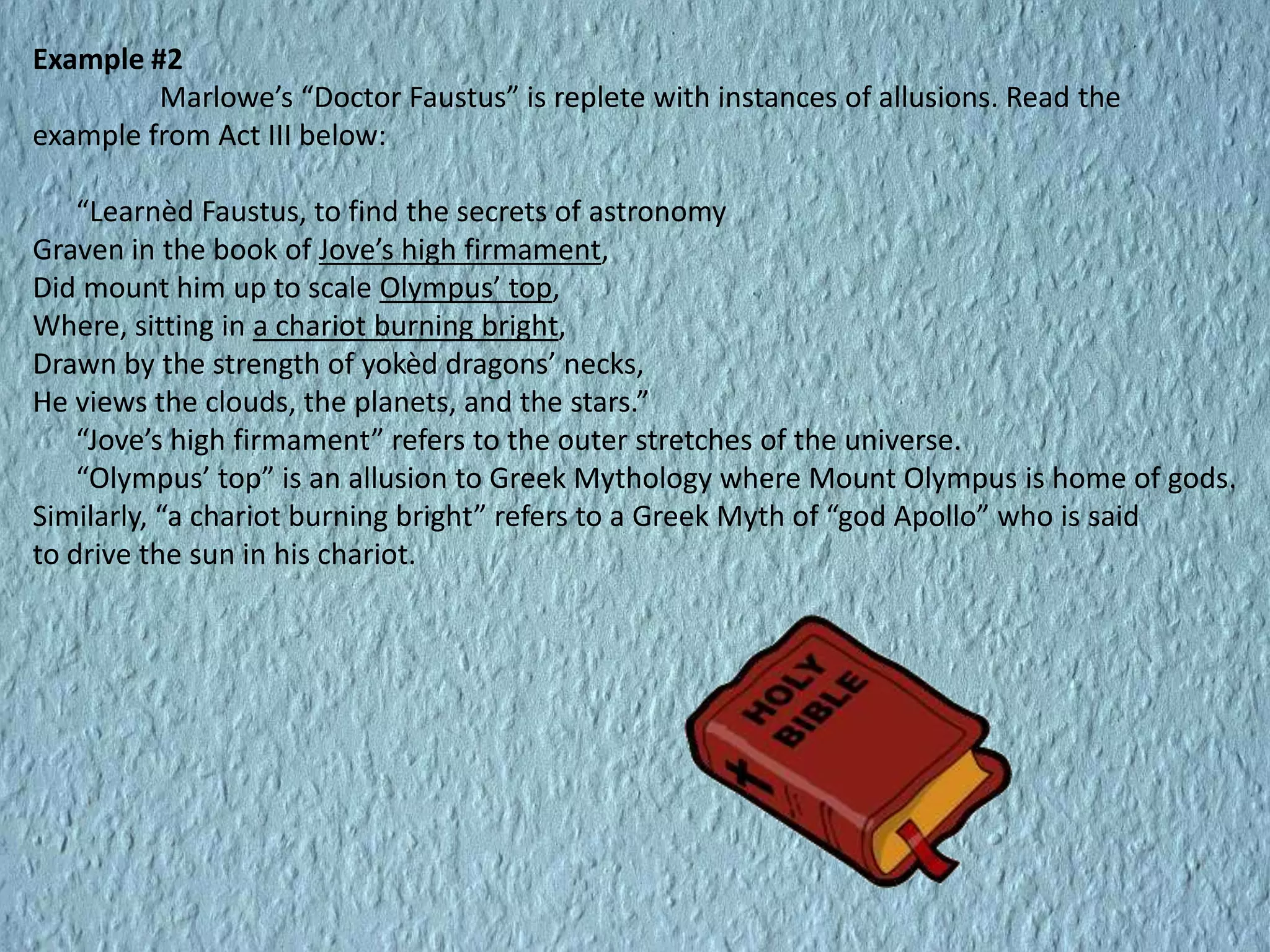 Definition of allusion | PPTX