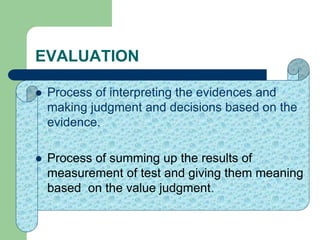 Definition of Assessment, | PPTX