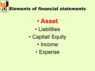 Definition of asset in accounting | PPTX