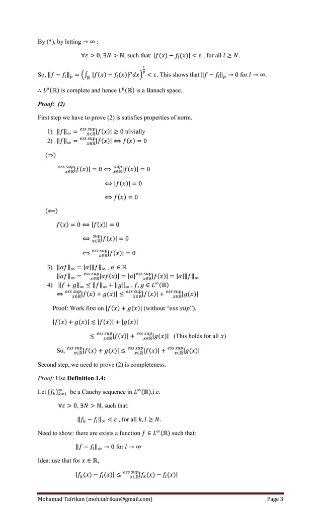 Definition of banach spaces | PDF | Maps & Navigation